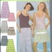 Uncut Simplicity Sewing Pattern 4595 Misses' Tiered Skirt Sewing ...