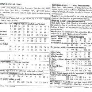 Uncut Simplicity Sewing Pattern 1364 1960's Bateau Neck Blouse Extended ...