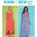 Uncut Kwik Sewing Pattern K4259 Misses' Dresses' 4259 | Etsy
