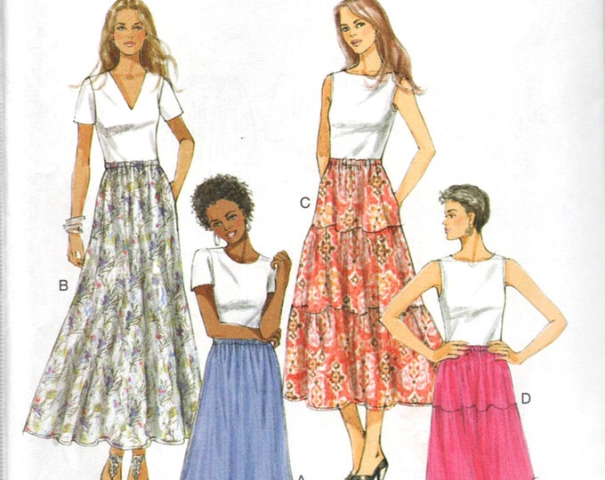 Butterick 5757 B5757 Misses' Skirt Size Xsm-sml-med - Etsy