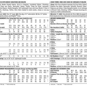 Uncut Simplicity Sewing Pattern Simplicity Pattern 595 2886 Dress With ...