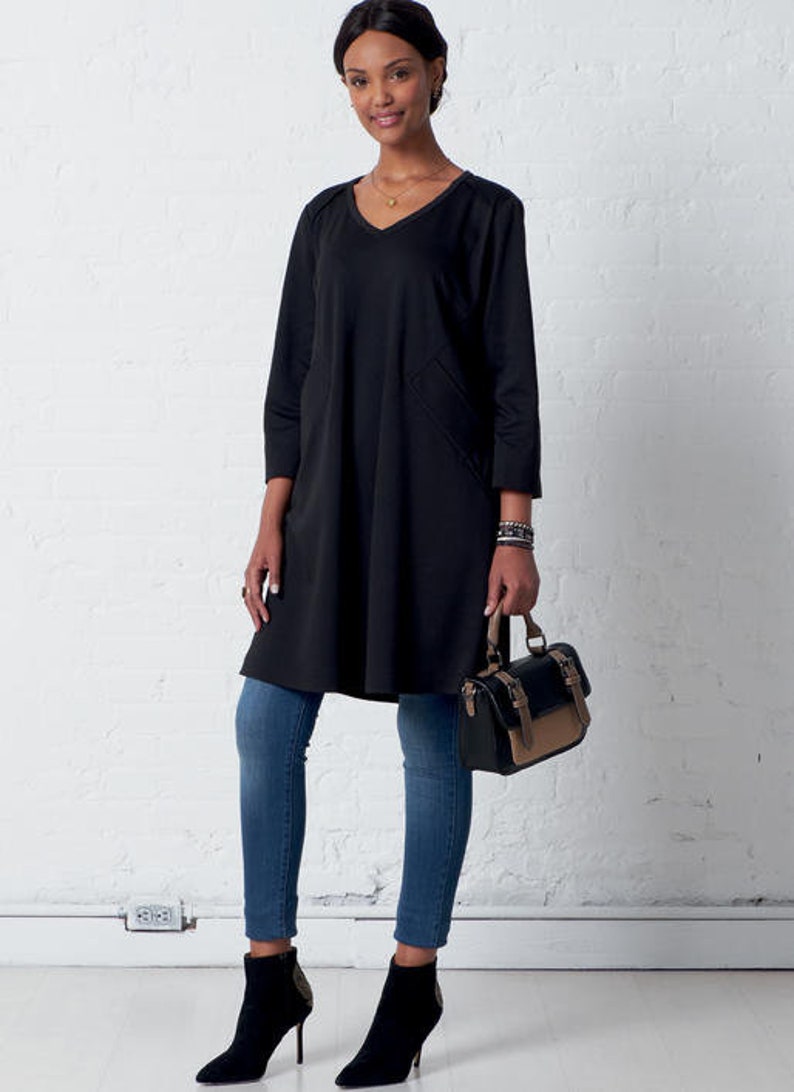 Uncut Mccalls 7871 Sewing Pattern Misses Knit Tunic and Dress - Etsy