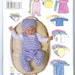 Uncut Butterick Sewing Pattern 6574 Infants Bunting Size Size - Etsy