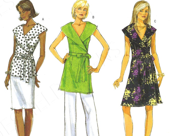 Uncut Butterick Sewing Pattern 5451 Tunic and Dress Sewing - Etsy