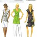 Uncut Butterick Sewing Pattern 5451 Tunic and Dress Sewing Pattern in ...