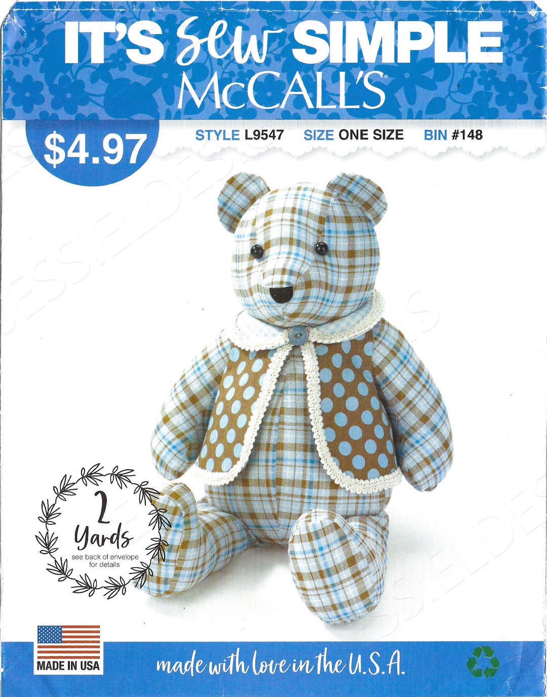 Uncut Simplicity 2115 Mccalls 9547 Sewing Pattern It's Sew Simple 18 ...