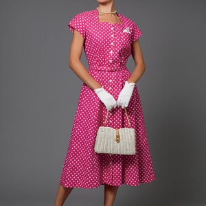 Uncut Retro 1953 Butterick 6672 Sewing Pattern -fitted Bodice With ...