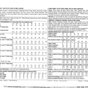 Uncut Simplicity Sewing Pattern 2655 Misses Plus Size Skirt in Three ...