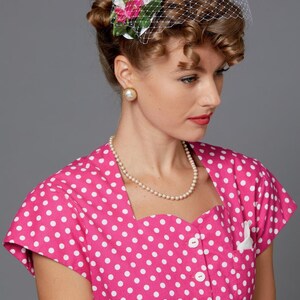 Uncut Retro 1953 Butterick 6672 Sewing Pattern -fitted Bodice With ...