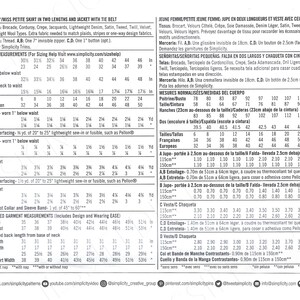 Uncut Simplicity Sewing Pattern 10035 8795 Misses'/miss Petite Skirts ...