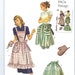 Uncut Simplicity Sewing Pattern 11336 9496 Misses' Vintage Apron FF - Etsy