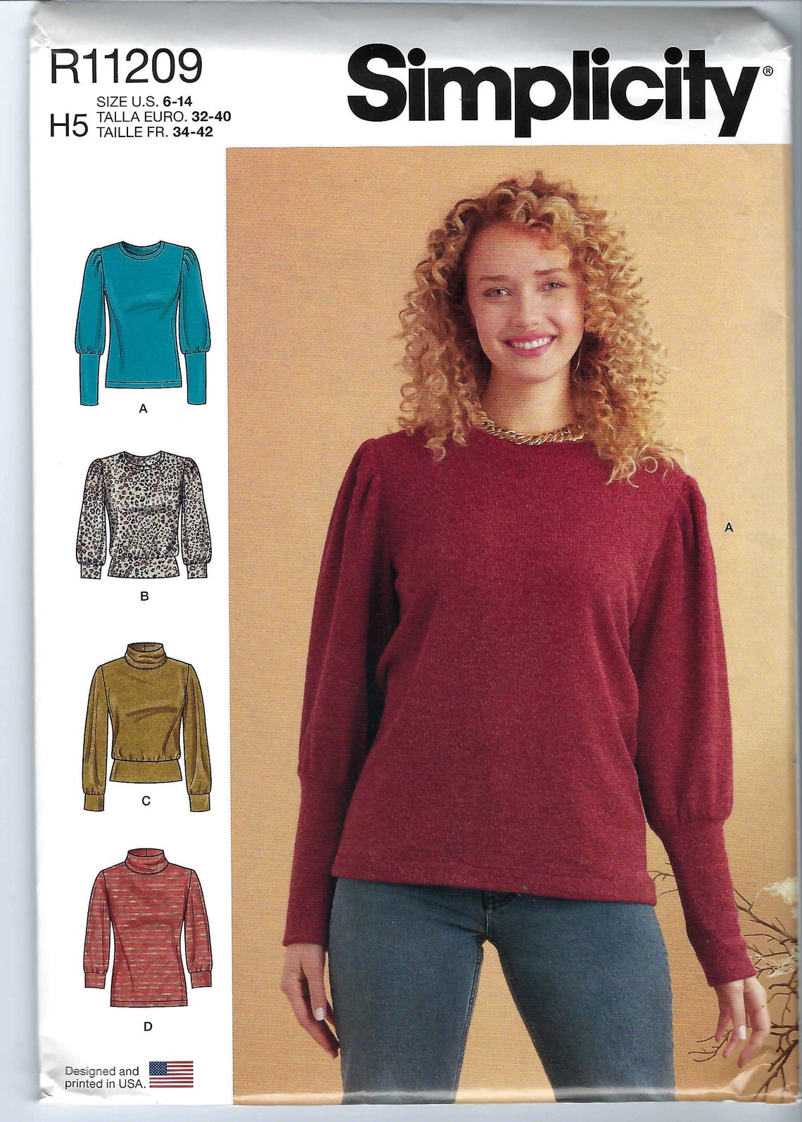 Uncut Simplicity Sewing Pattern 11209 9385 Misses & Plus Size - Etsy