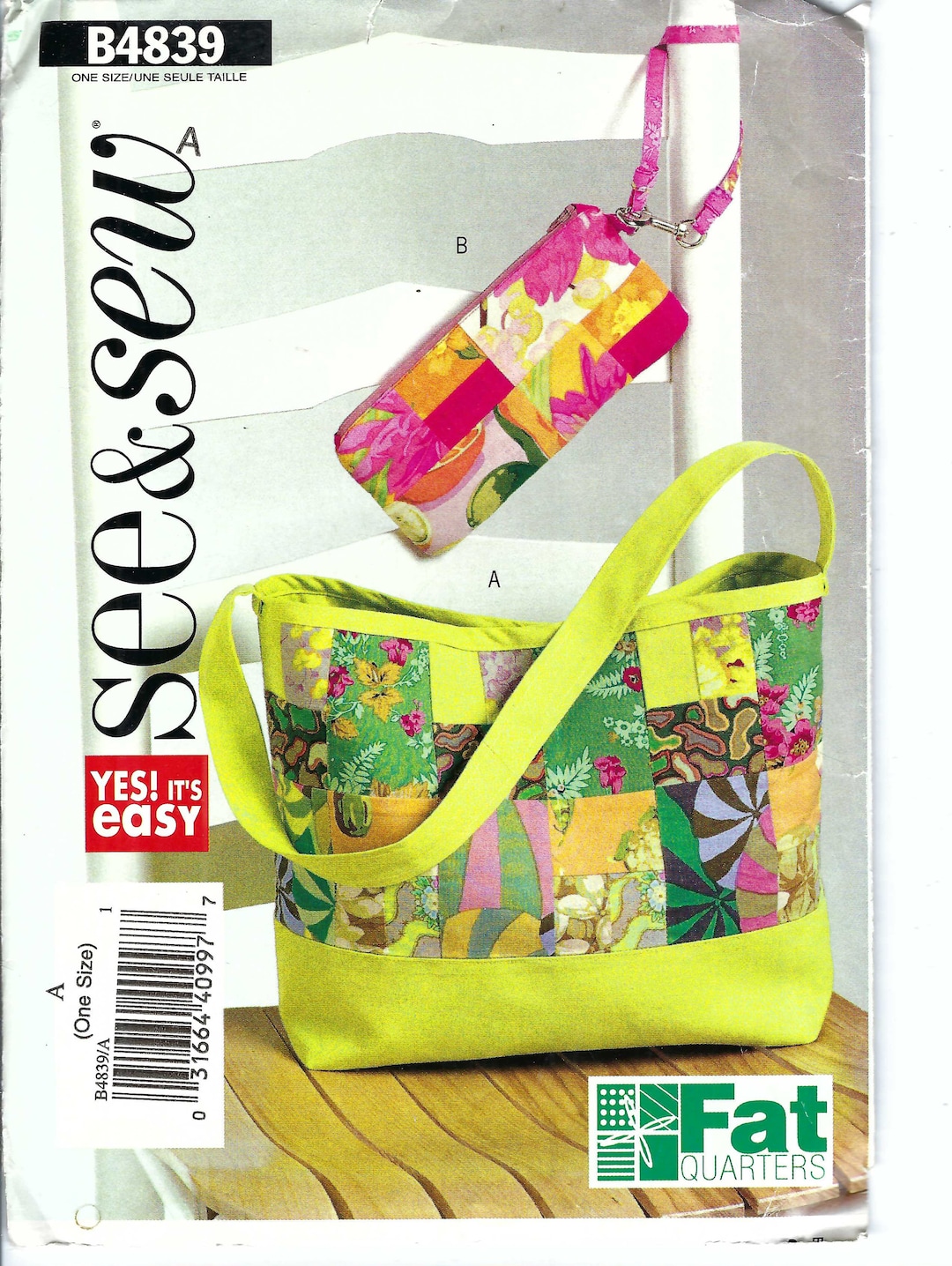 Uncut Butterick Sewing Pattern 4839 Sewing Pattern to Make a Two Sizes ...