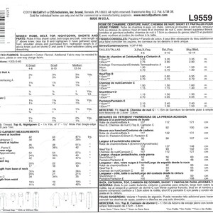 Uncut Mccall's Sewing Pattern 9559 Sew Simple XS-M Misses Robe ...
