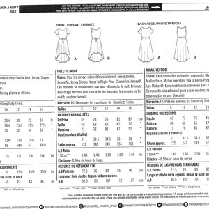 Uncut Simplicity Sewing Pattern It's so Easy | A8369 8369 | Girl's ...