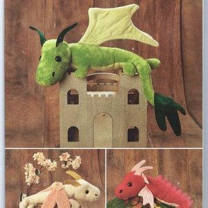 Uncut Simplicity Sewing Pattern 11191 9363 Dragons FF - Etsy