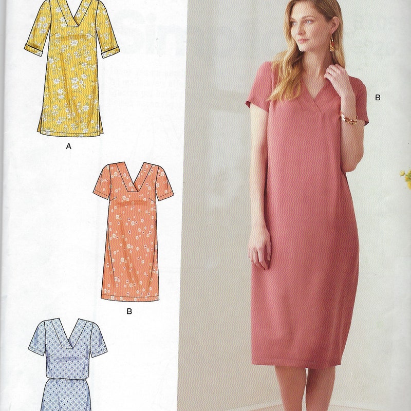 Shift Dress Sewing Pattern - Etsy