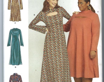 Uncut Simplicity Sewing Pattern 8137 - Misses' and Plus Size Wrap ...