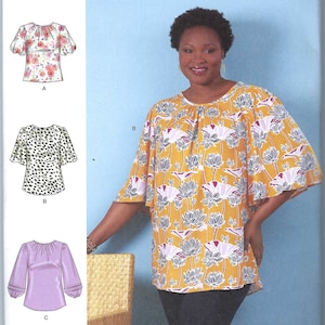 Uncut Simplicity Sewing Pattern 11444 9548 Women's Top and Tunic, Easy ...