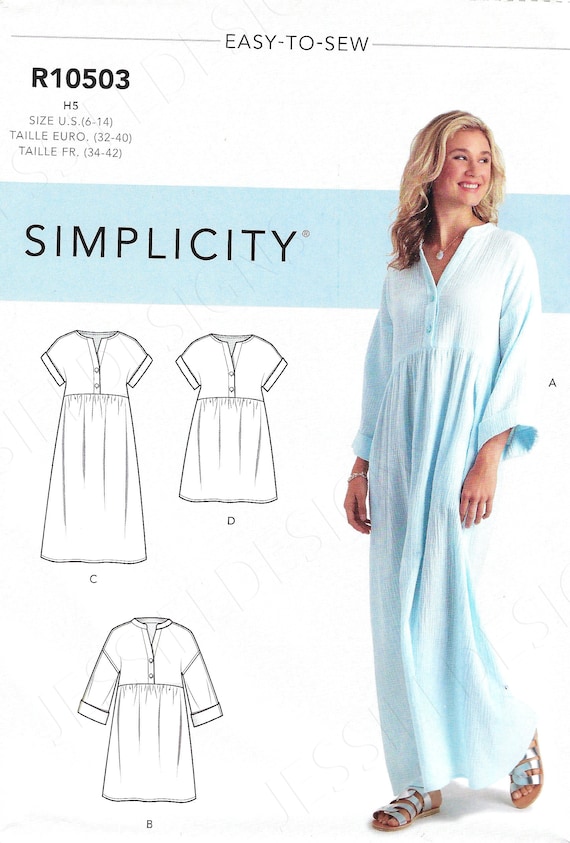 Uncut Simplicity Sewing Pattern 10692 10503 S9102 9102 - Etsy