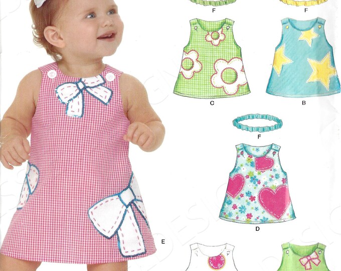 Uncut New Look Sewing Pattern Toddler Sundress & Headband New Look 0150 ...