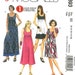 Uncut Simplicity 10115 S8872 8872 Sewing Pattern Misses Pullover Dress ...