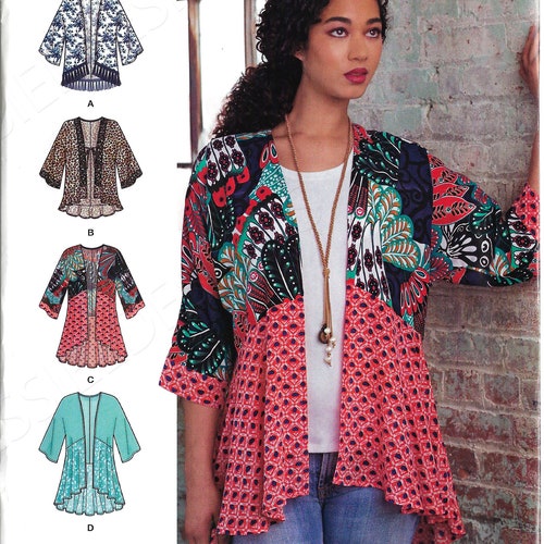 Uncut Simplicity Sewing Pattern 8172 Size XXS-XXL Tunic FF - Etsy