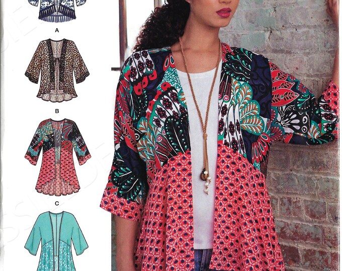 Uncut Simplicity Sewing Pattern 8172 Size XXS-XXL Tunic FF - Etsy