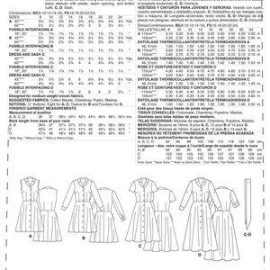 Uncut Mccall's Easy Palmer/pletsch Pattern M6891 6891 Misses Dresses ...