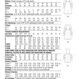Uncut Simplicity Sewing Pattern 9041 R10421 10421 Misses' Dresses in ...