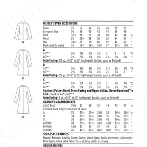 Uncut New Look Sewing Pattern 10277 6636 10277 Misses' Dresses and ...