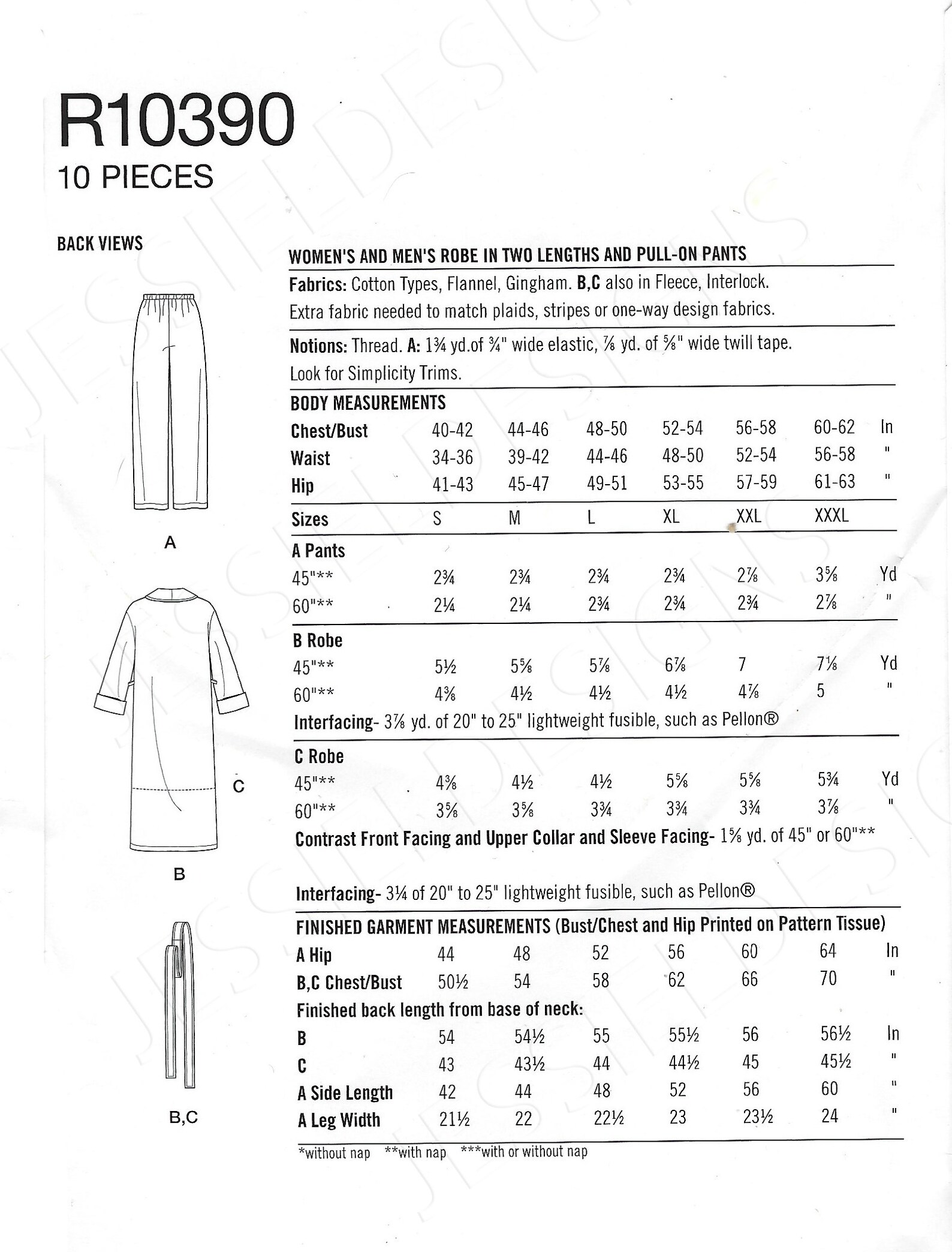 Uncut Simplicity Sewing Pattern R10390 8804 10390 Easy Womens - Etsy
