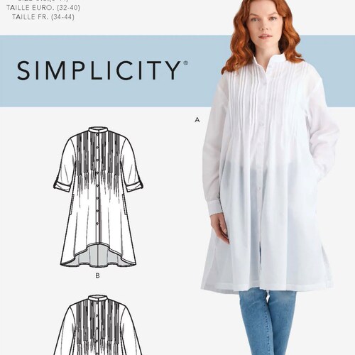 Uncut Simplicity Sewing Pattern 10263 8954 Misses' Wrap - Etsy