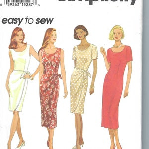 Uncut Vintage Simplicity Sewing Pattern 8965 Sewing Pattern, Slim 2 ...