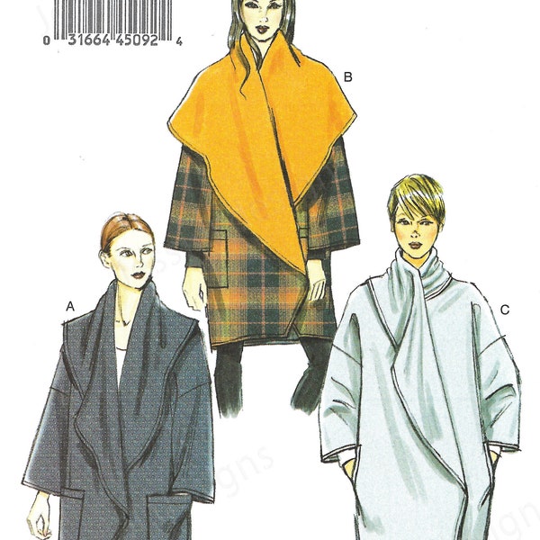 Wrap Coat Pattern - Etsy