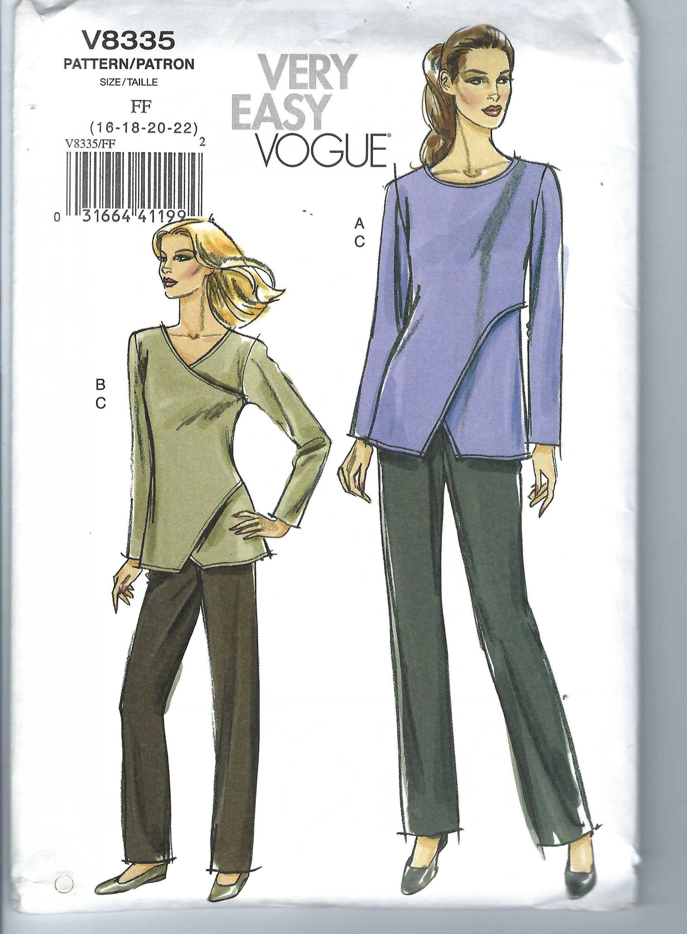 Vogue 8335 - Etsy