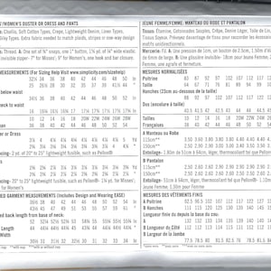 Uncut Simplicity Sewing Pattern 11380 8985, Mimi G - Misses'/women's ...