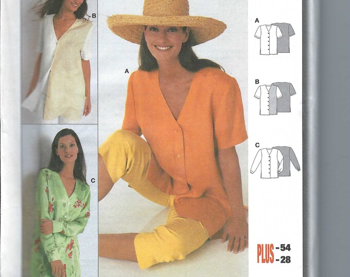 Uncut Vintage Burda Sewing Pattern 3265 Misses Shirt Blouse Top V ...