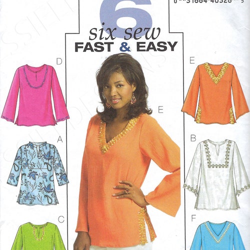 Uncut Butterick Sewing Pattern B6451 6451 Misses' - Etsy