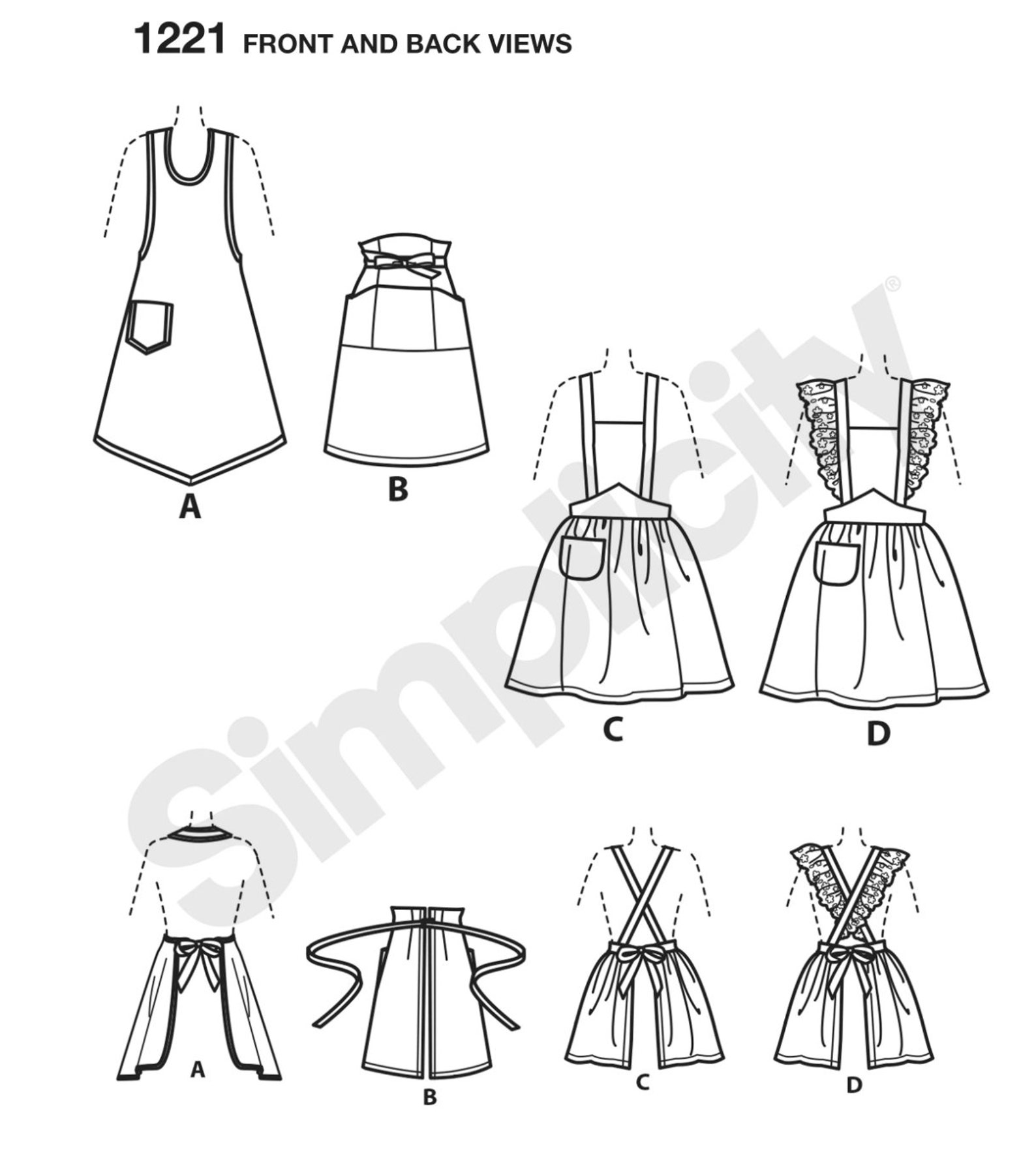 Uncut Simplicity Sewing Pattern 10159 1221 Misses' Vintage | Etsy