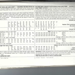 Uncut Vintage Simplicity Sewing Pattern 7311 Sewing Pattern Dress ...