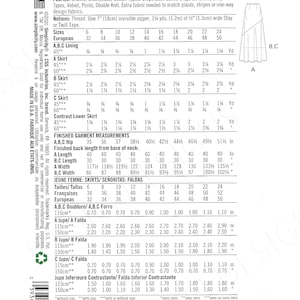 Uncut Simplicity Sewing Pattern 10749 9179 Misses' Skirts Size 6-14 16 ...