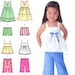 Uncut Simplicity Sewing Pattern 1451 Toddlers' Dresses, Top, Cropped ...