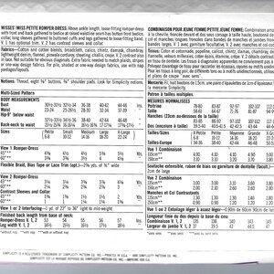 Uncut Vintage Simplicity Sewing Pattern 681 7151 Misses'/miss Petite ...