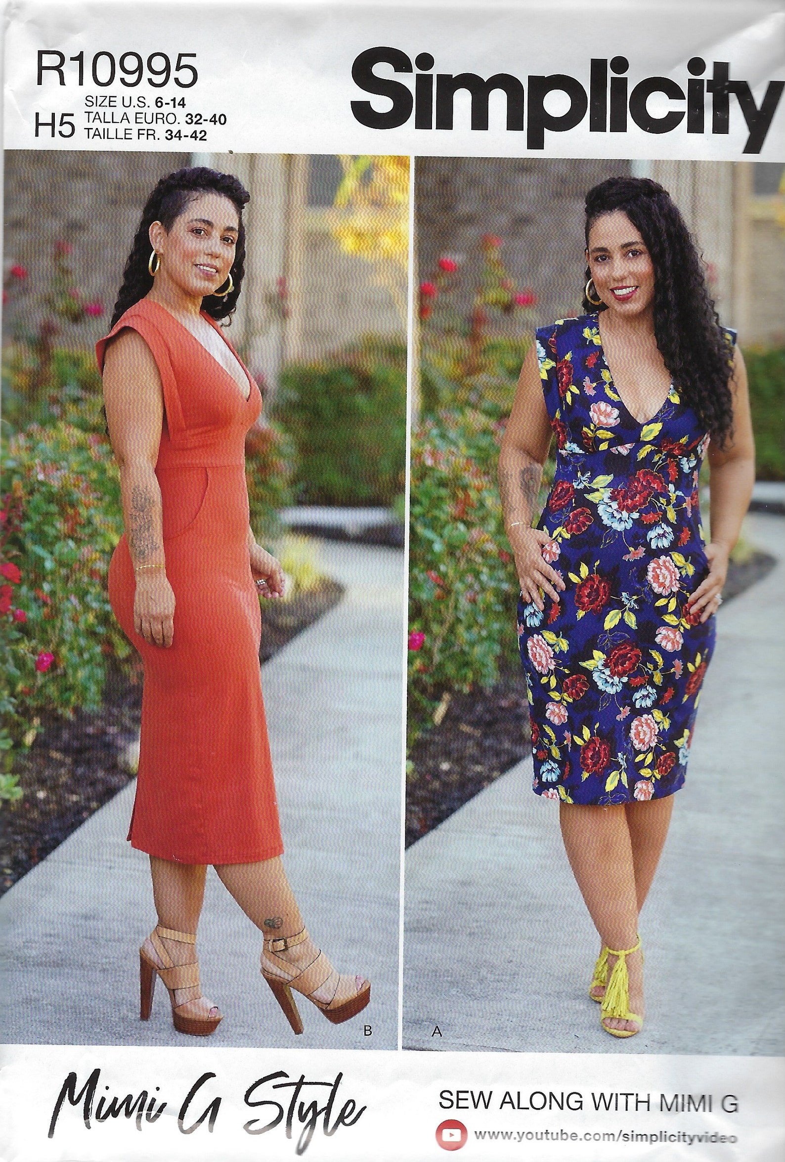 Uncut Simplicity Sewing Pattern Mimi G Style Pattern 11367 10995 9261 ...