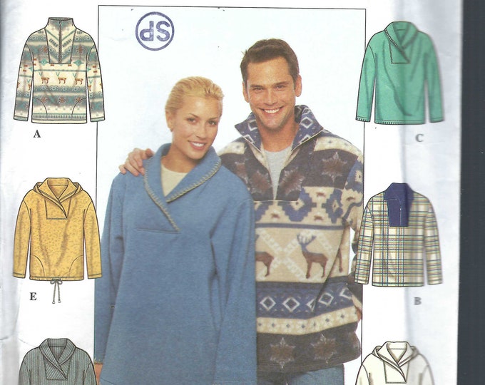 Uncut Vintage Simplicity Sewing Pattern 8857 Misses' Men's Teens' Knit ...