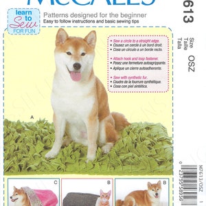 Uncut Mccalls Sewing Pattern 7613 Pet Beds One Size FF - Etsy