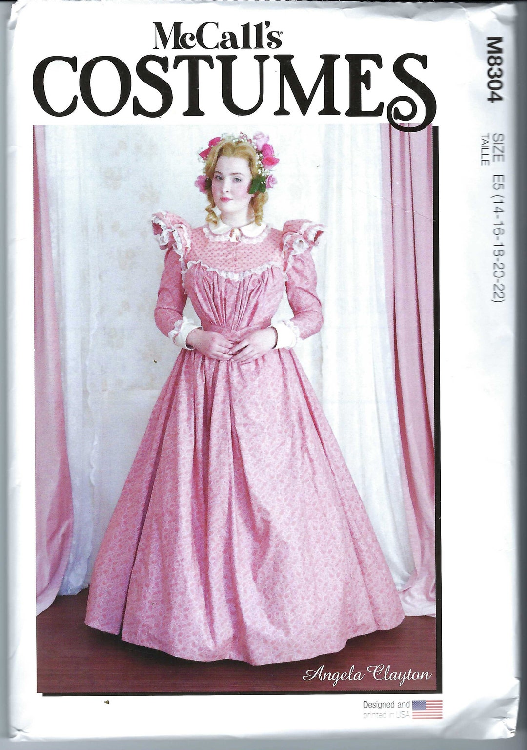 Uncut Mccalls Sew Sewing Pattern 8304 Misses Historical Tea Dress Sizes 6-14 or 14-22 FF - Etsy