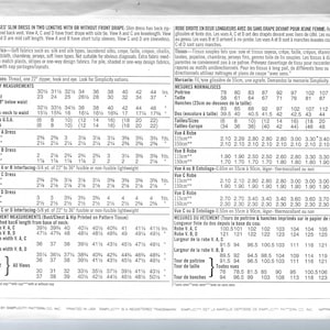 Uncut Vintage Simplicity Sewing Pattern 8965 Sewing Pattern, Slim 2 ...