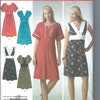Uncut Butterick Sewing Pattern B6451 6451 Misses' Gathered, Blouson ...